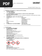 Isopropyl Alcohol (Ipa) Safety Datasheet | PDF | Toxicity | Water