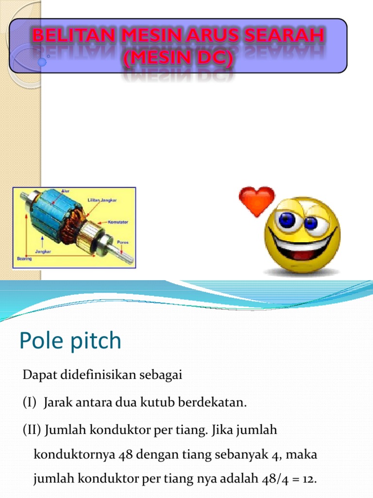 Belitan Mesin Arus Searah Mesin DC | PDF