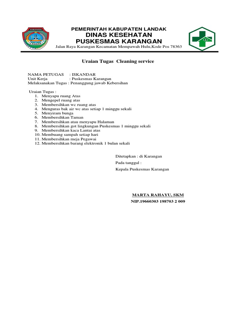 Uraian Tugas OB | PDF