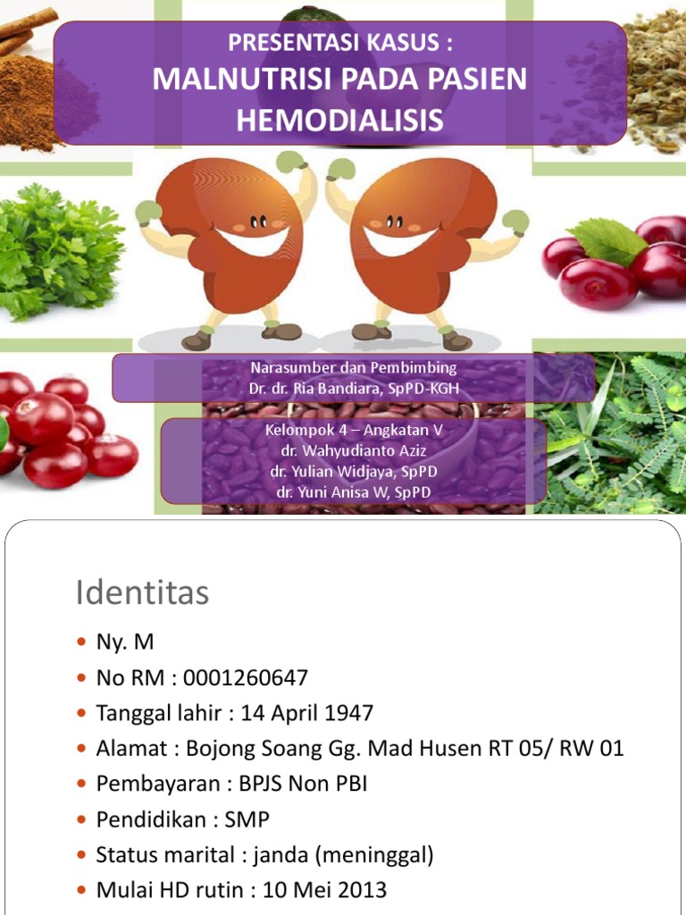 Malnutrisi pada Pasien Hemodialisis | PDF