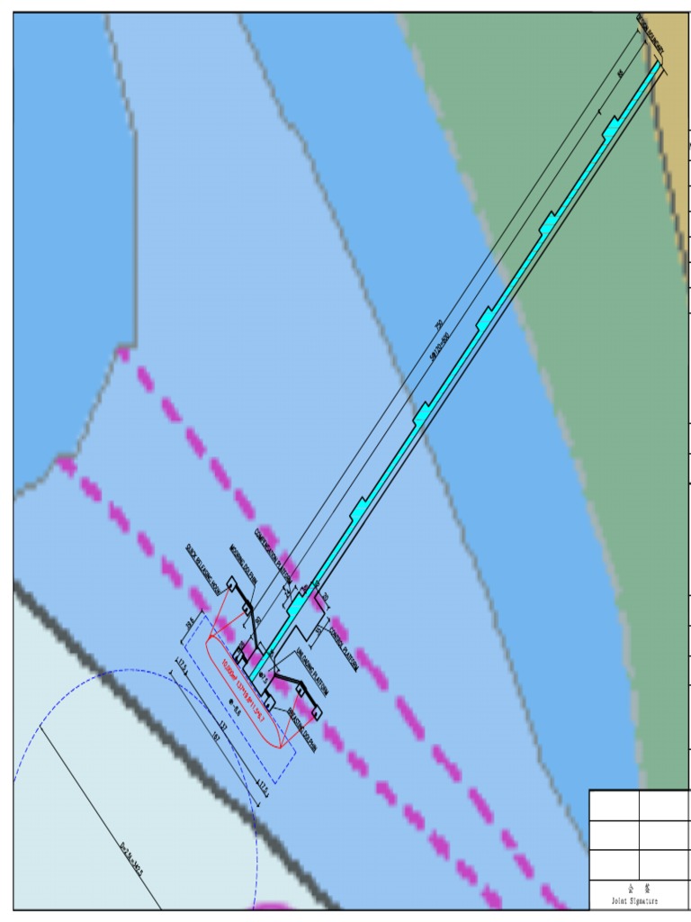 Lng Unloading Jetty General Layout