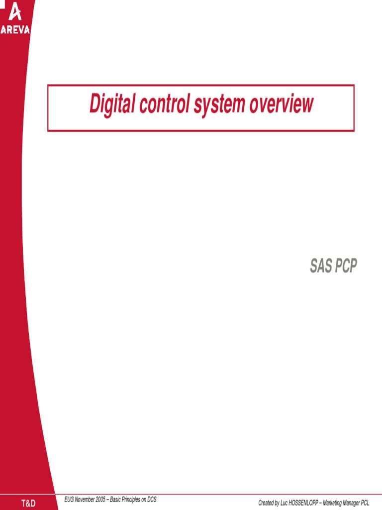 Digital Control System Overview: Sas PCP | PDF | Scada | Electrical ...