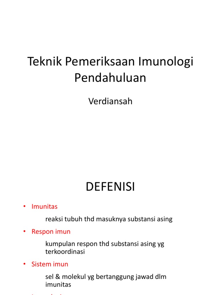 Teknik Pemeriksaan Laboratorium | PDF | Elisa | Immunoassay