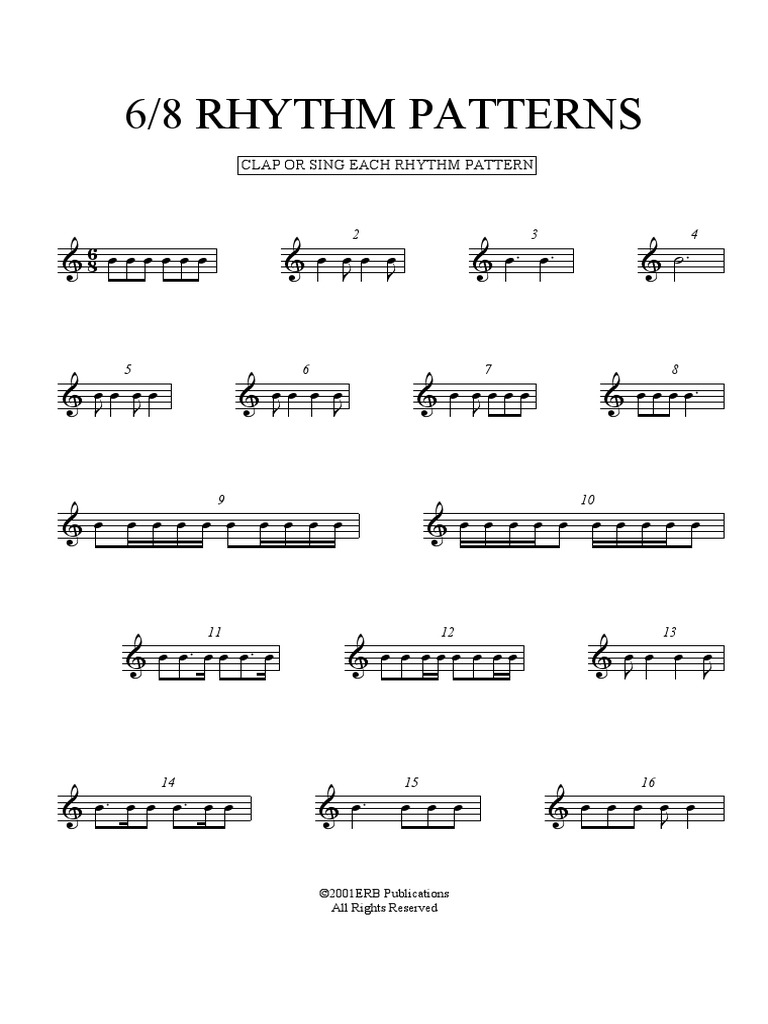 6:8 Rhythm | PDF
