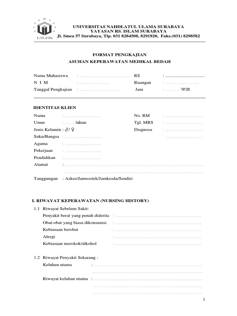 Format Jiwa | PDF | Respiratory Diseases | Pulmonology