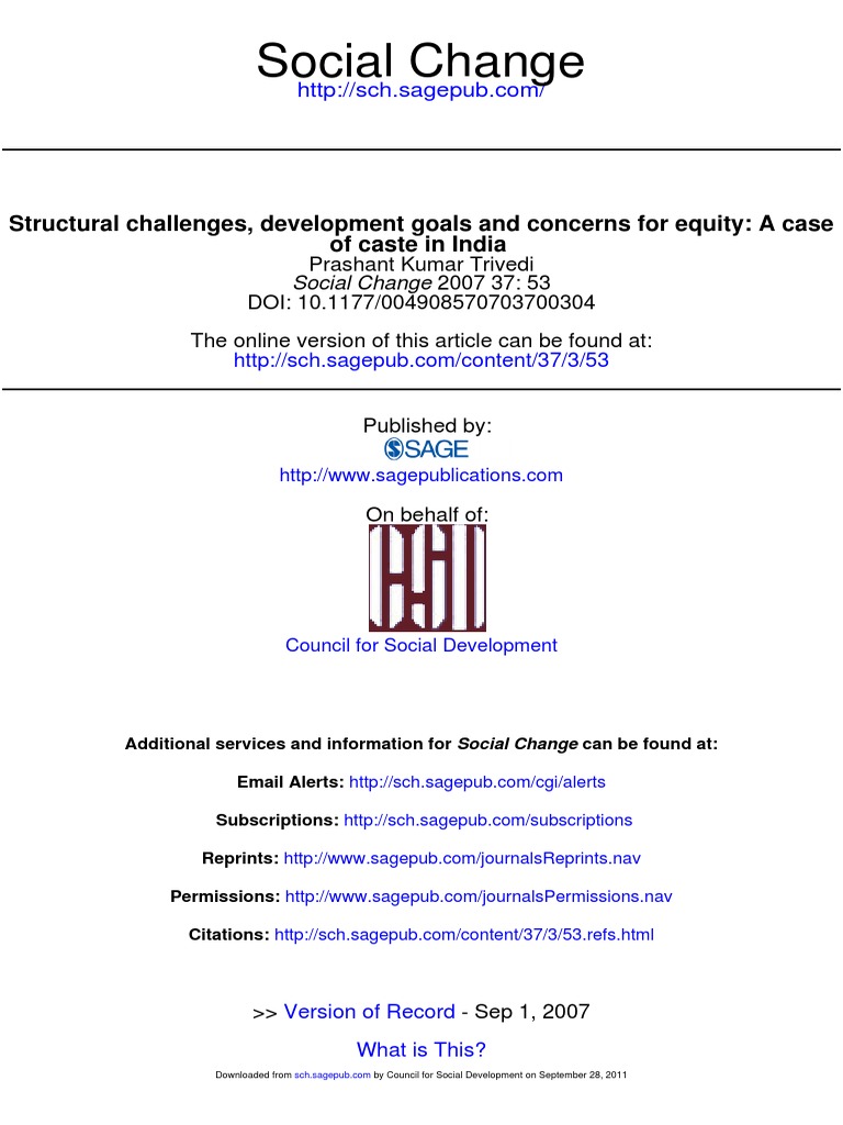 (Dipankar Gupta) Caste in Question Identity or Hi | PDF | Caste ...