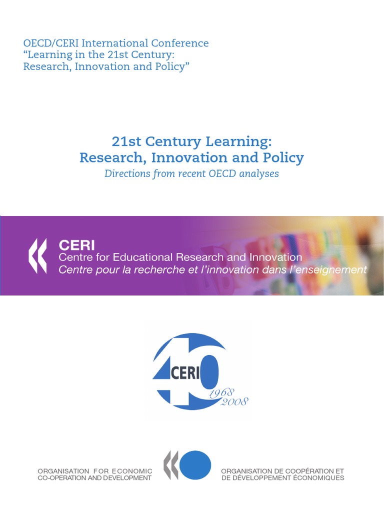 OECD Conference Explores Research on 21st Century Learning and ...