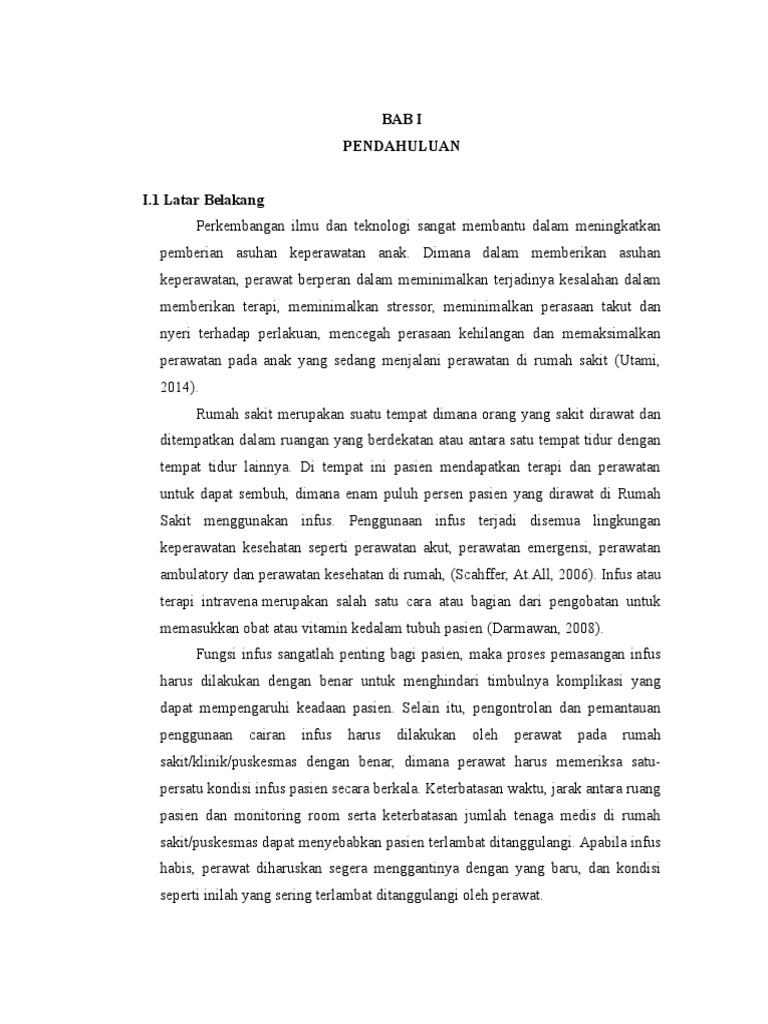 Inovasi Manajemen Infus di RSUD Pasar Minggu | PDF | Sains & Matematika