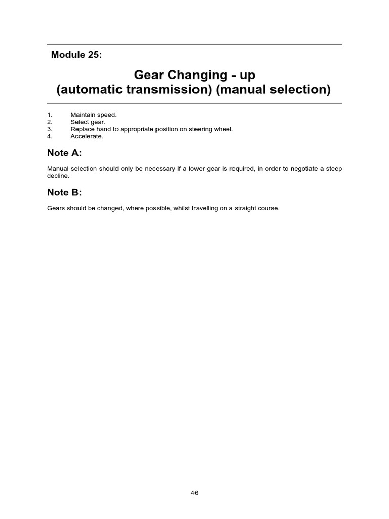 K53 Light Motor Vehicles Code B Part 2 | PDF | Traffic | Clutch