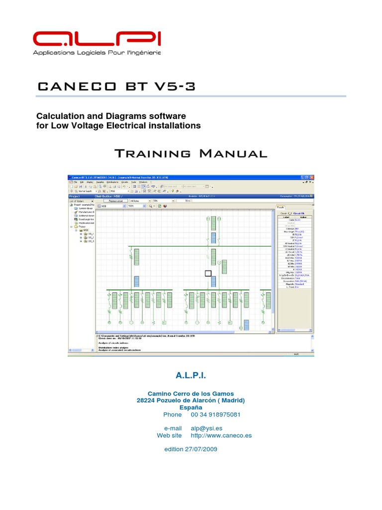 Training Manual Initiation Course Caneco BT 533 PDF | PDF | Transformer ...