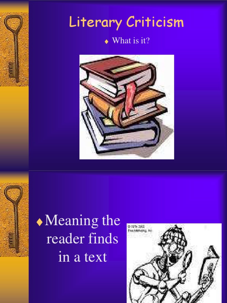 An Introduction to Literary Criticism: Understanding Texts Through ...