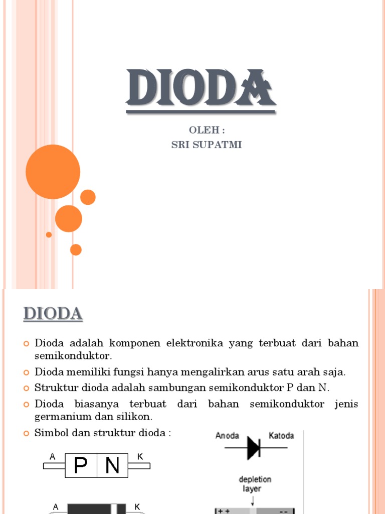 Dioda | PDF | Sains & Matematika