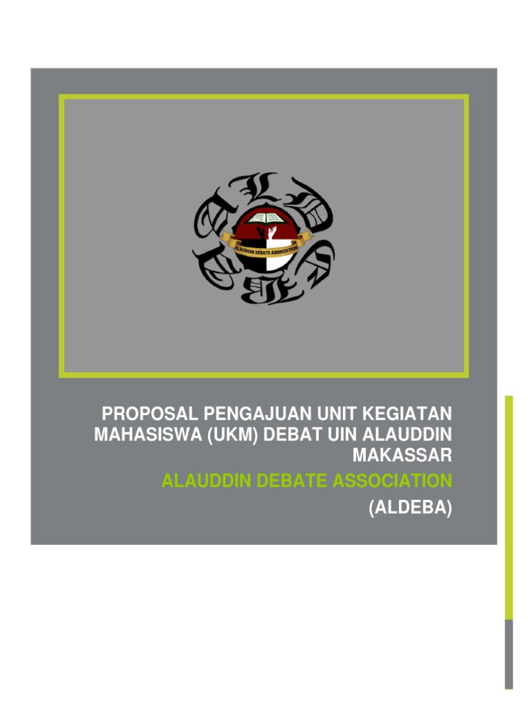 Contoh Proposal Ukm | PDF