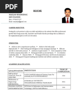 Faraz CV English | PDF | Design | Civil Engineering