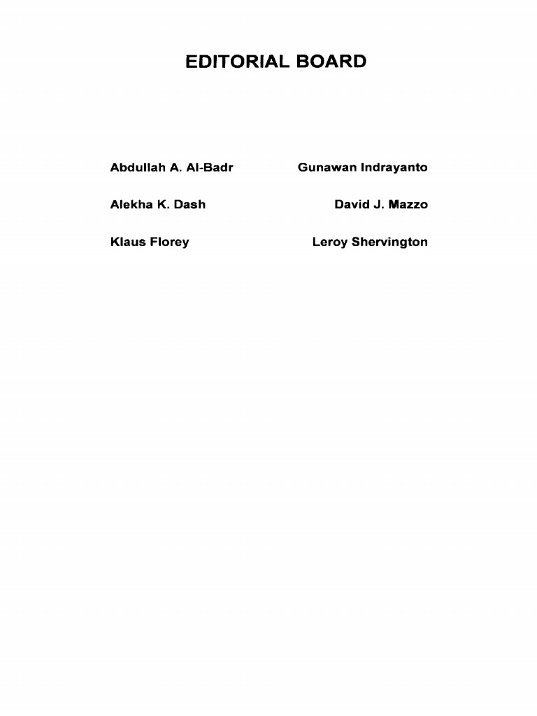 Editorial Board 2002 Analytical Profiles of Drug Substances and ...