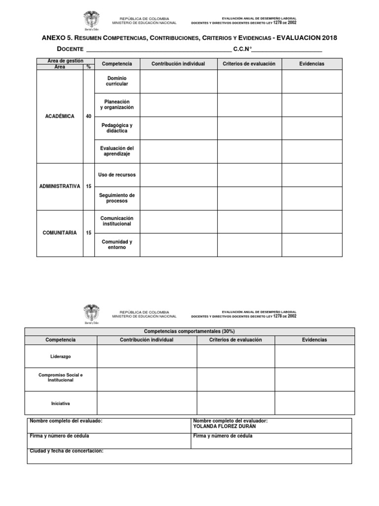 1 Formato Anexo 5 | PDF