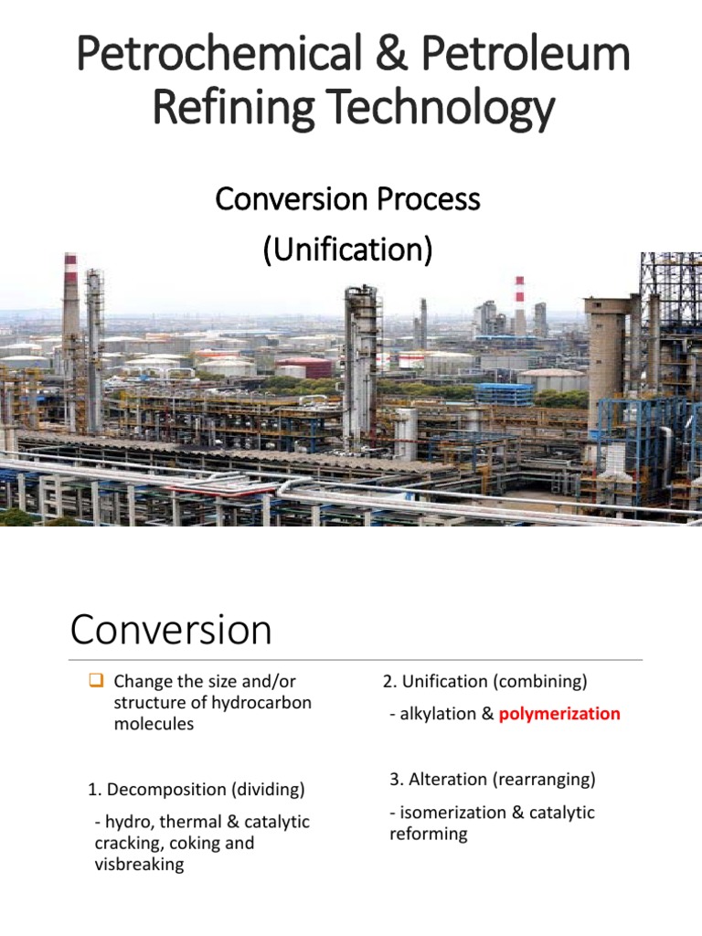 Refining Process-Polymerization | PDF | Cracking (Chemistry) | Oil Refinery