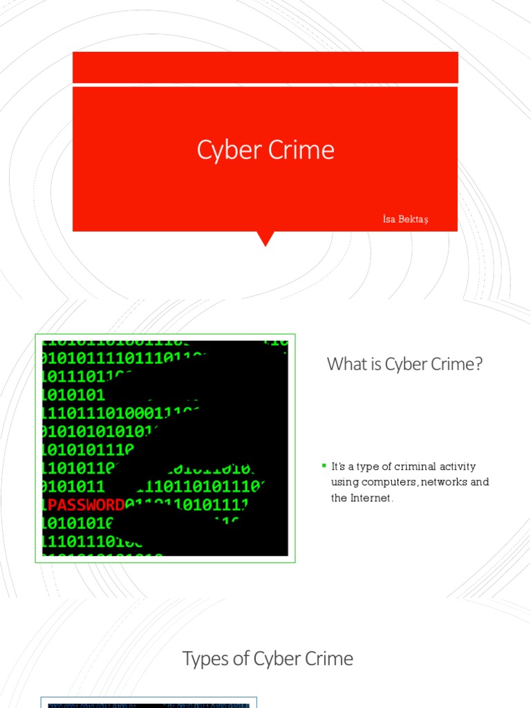 Cyber Crime PDF | PDF