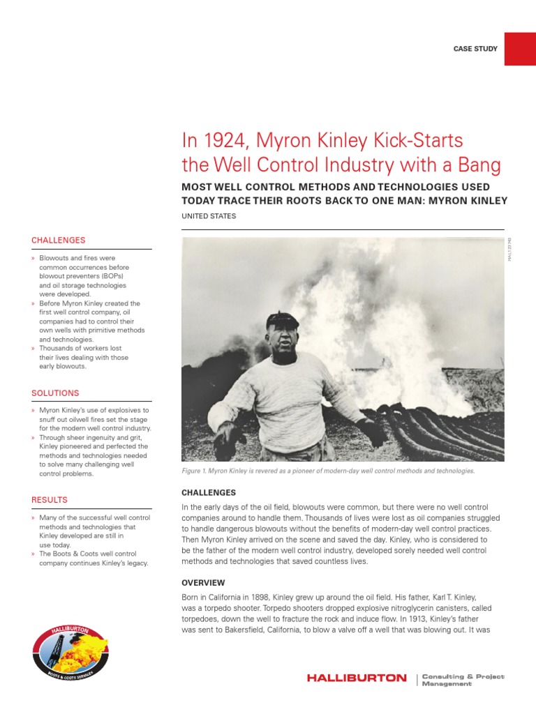 Myron Kinley Kick Starts Well Control | PDF | Blowout (Well Drilling ...
