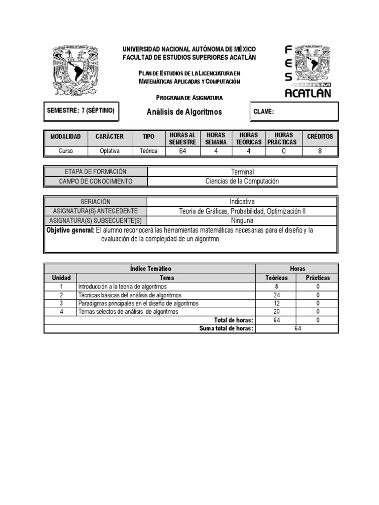 Analisis de Algoritmos | PDF | Teoría de la complejidad computacional ...