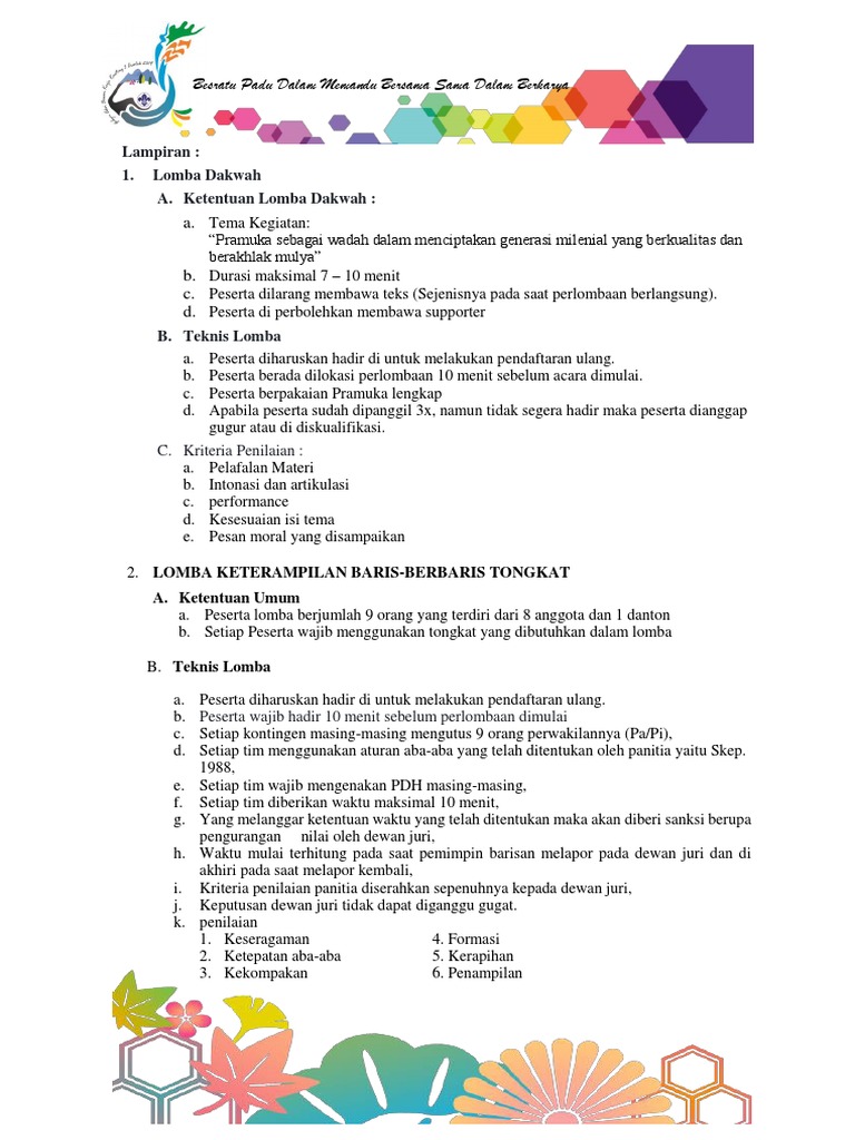 Lampiran Juklak Dan Juknis GAD BJ | PDF