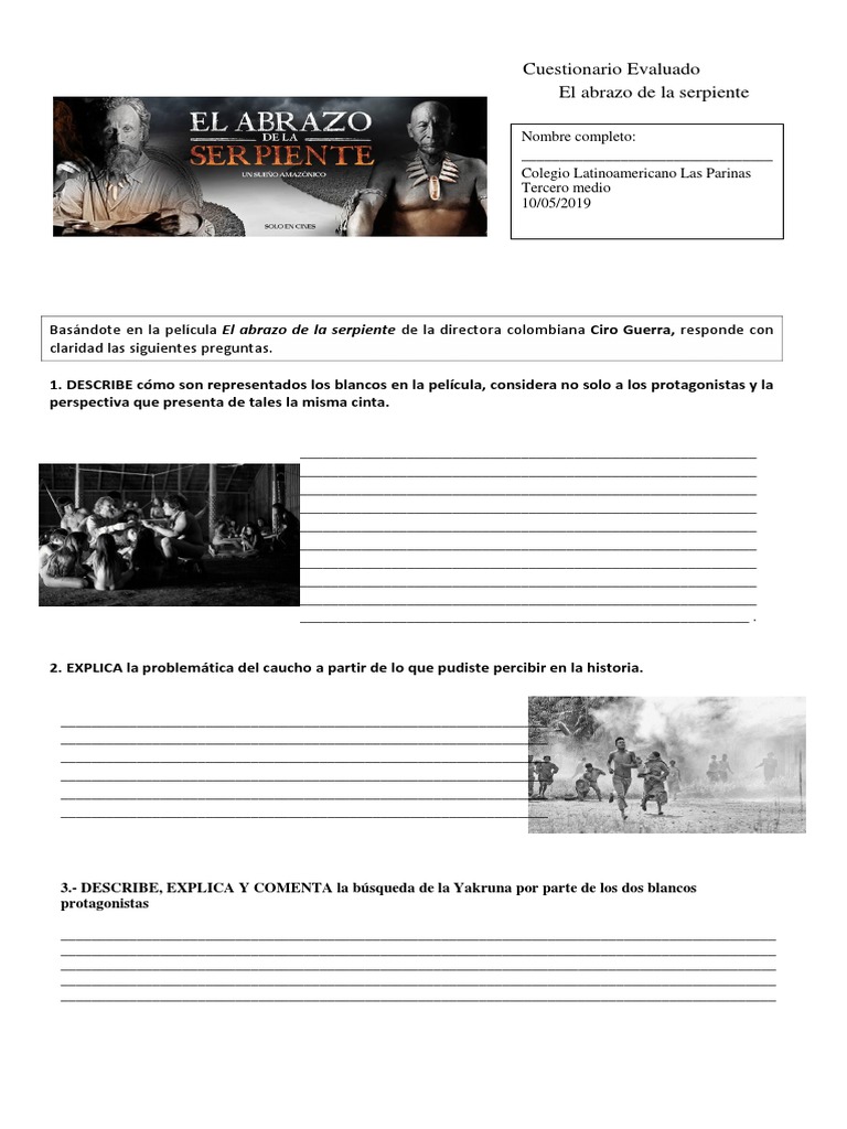 El Abrazo de La Serpiente | PDF | Ocio