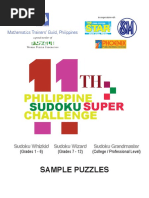 Suguru Puzzles | PDF