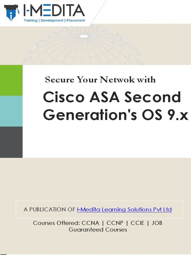 Cisco ASA Second Generation's OS 9 PDF | PDF | Firewall (Computing ...