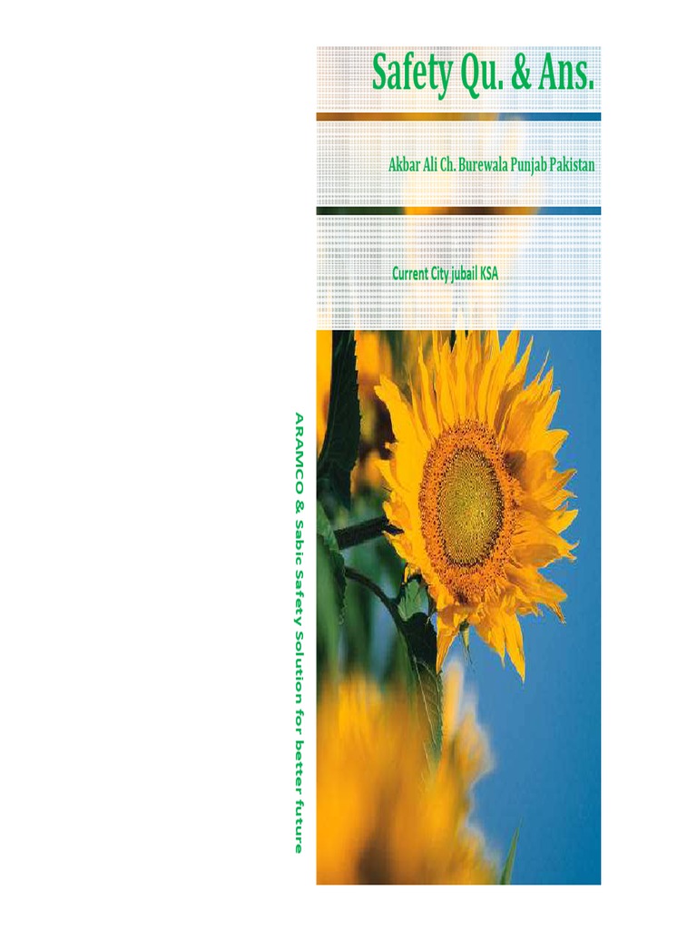 Safety Book | PDF | Crane (Machine) | Personal Protective Equipment