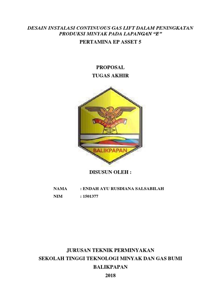 CONTOH Proposal TA | PDF