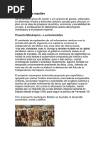 Proyectos de Nación: Monárquico e Imperial | PDF | México | Gobierno