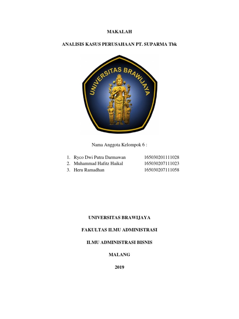 Analisis Pt. Siantar Top | PDF