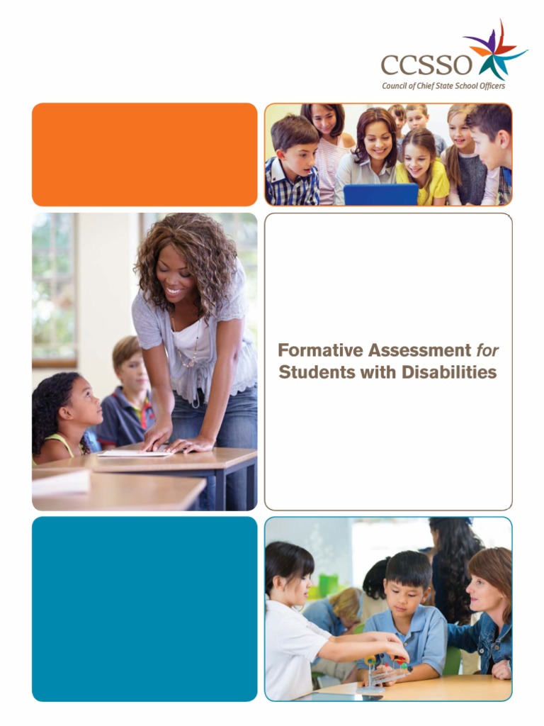 Formative Assessment For Students With Disabilities PDF | PDF ...