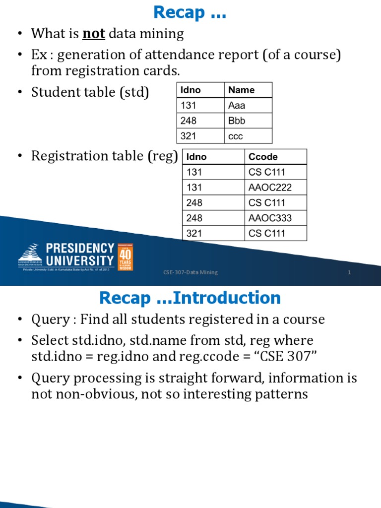 2 .Data Mining Tasks | PDF | Data Mining | Statistical Classification