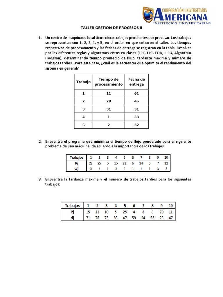 Taller Semana 1 | PDF