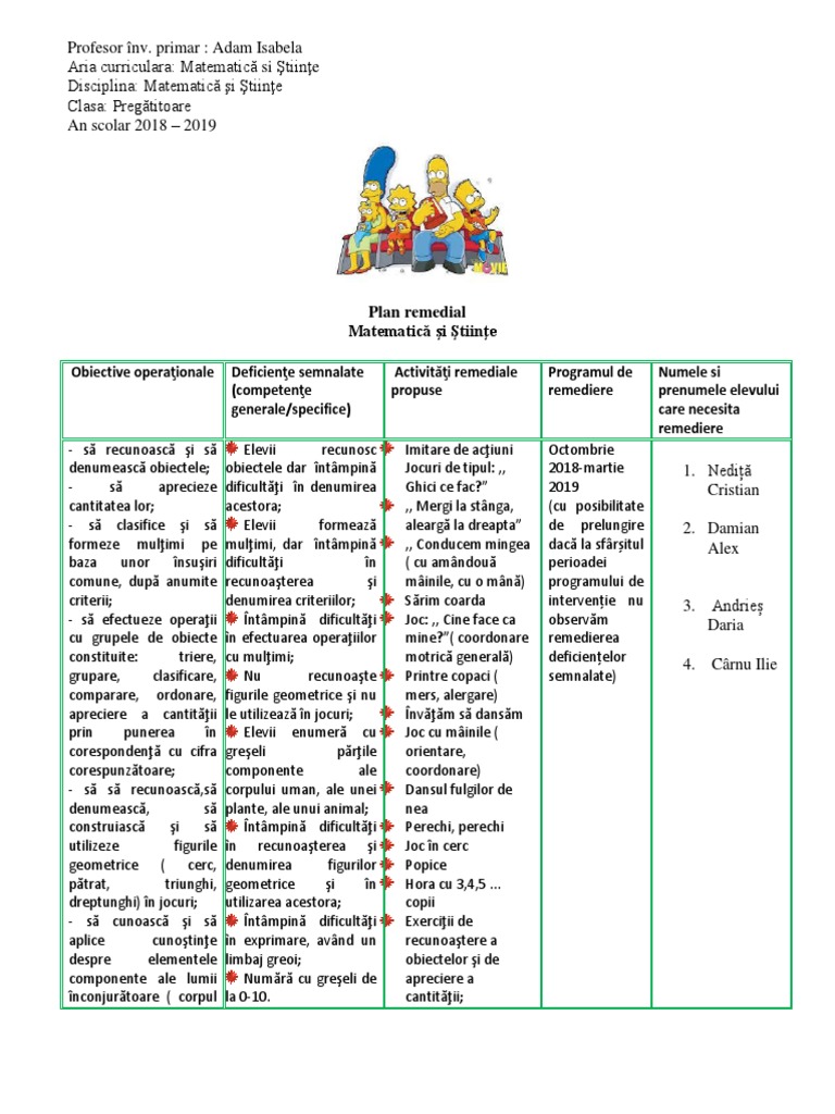 Plan Remedial Mate Preg | PDF