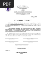 Parent Consent For Learning Camp | PDF