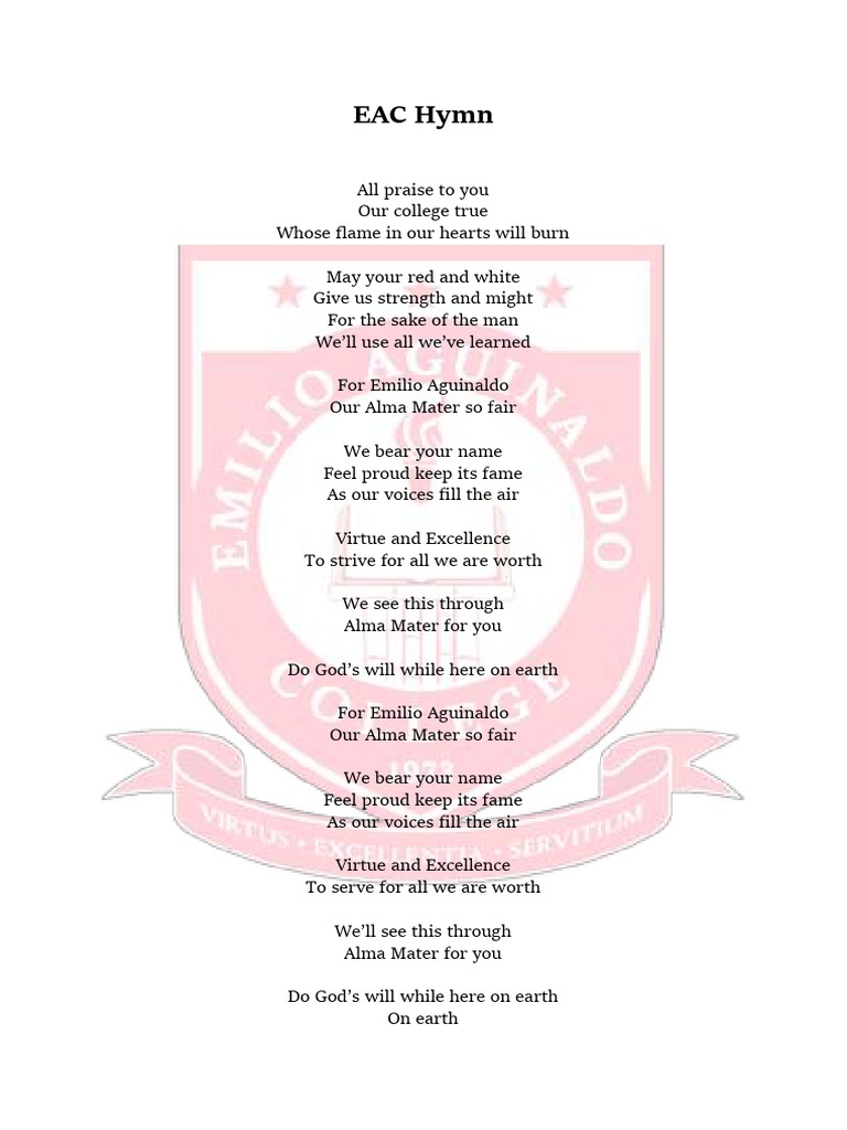 EAC Hymn