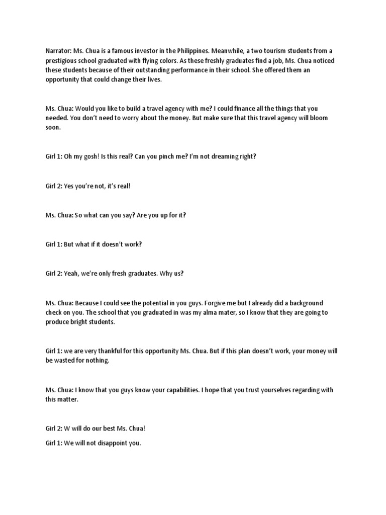 Travel and Tour Script | PDF | Travel Agency | Travel Visa