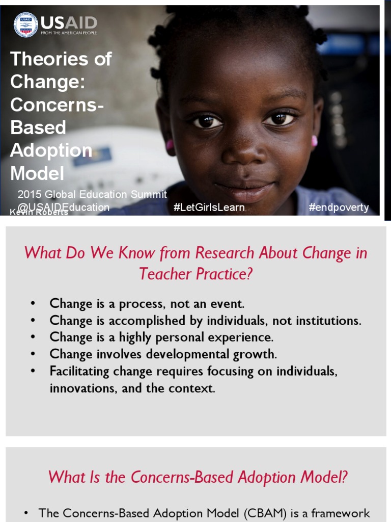 Theories of Change: Concerns-Based Adoption Model | PDF | Teachers ...