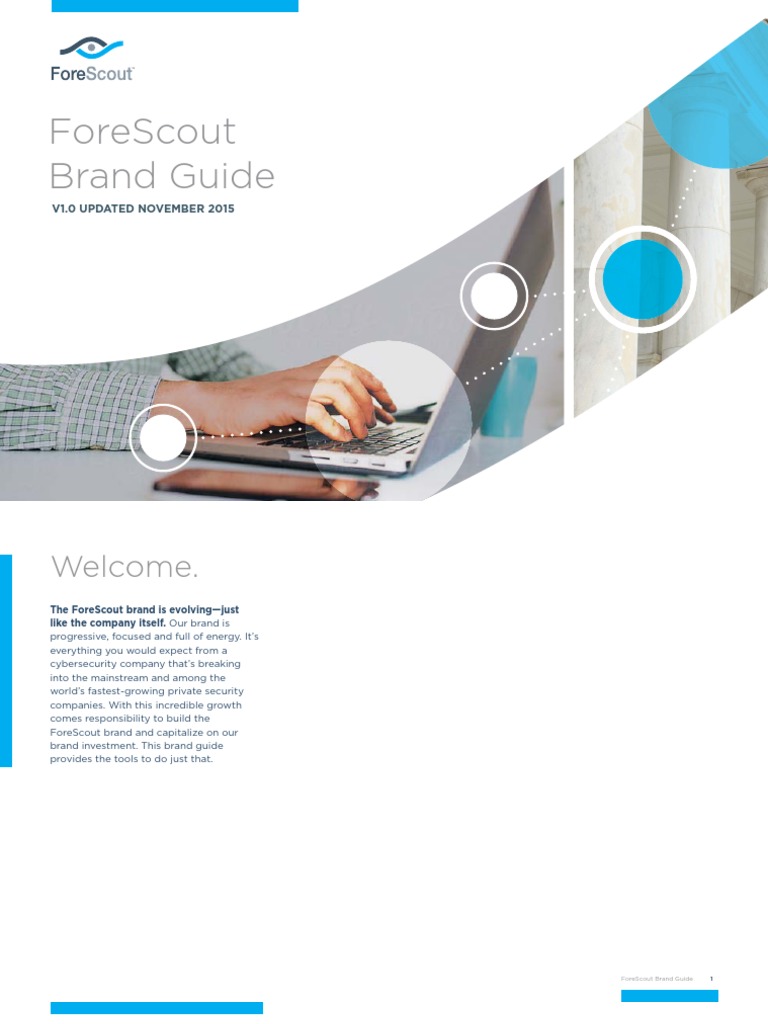 ForeScout Brand Guide PDF | PDF | Internet Of Things | Computer Security