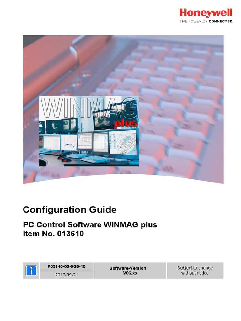 WINMAG Plus V06 Configuration Guide | PDF | Operating System | Computer ...
