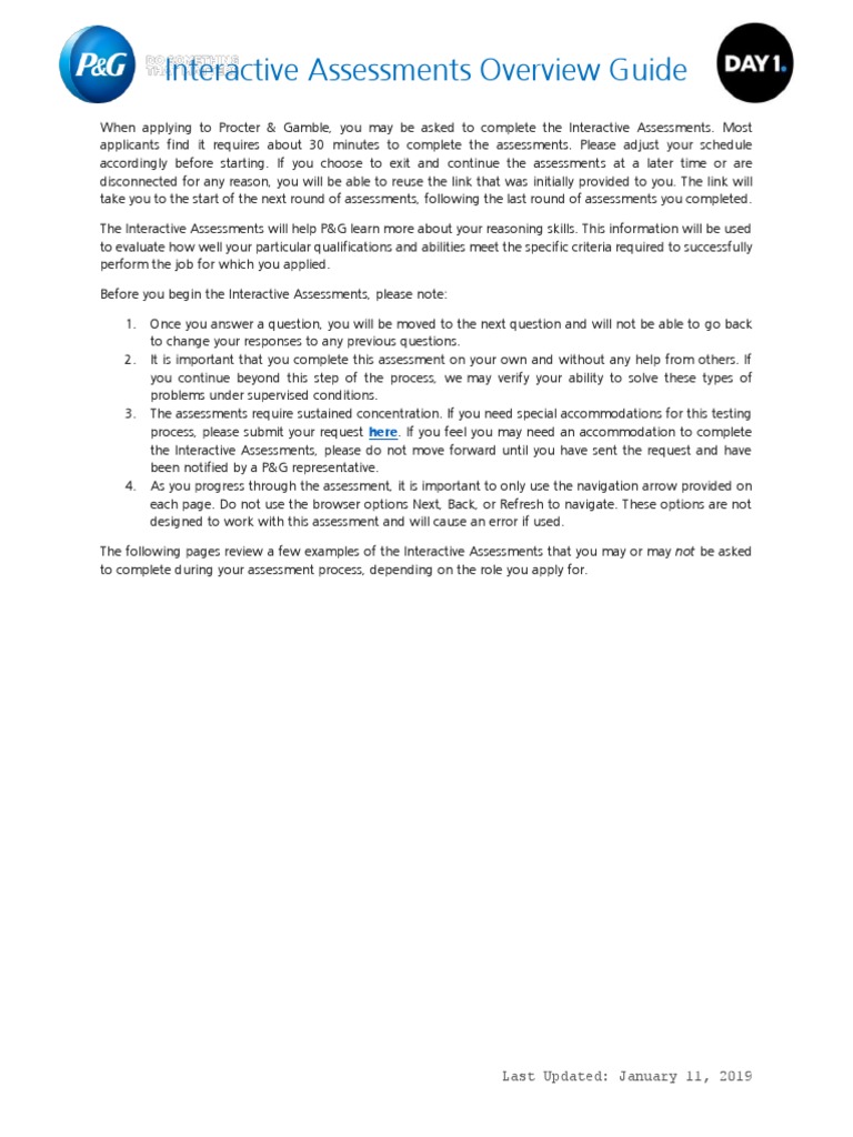 Interactive Assessments Overview Guide: Last Updated: January 11, 2019 ...