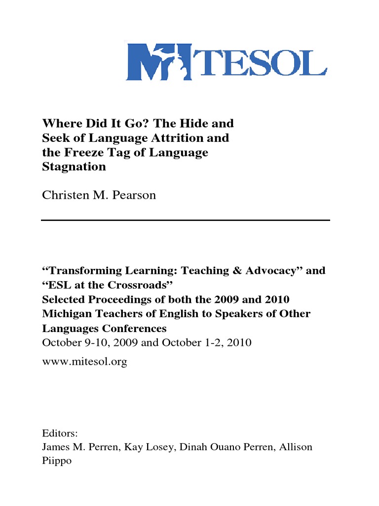 6 Pearson | PDF | Second Language | First Language