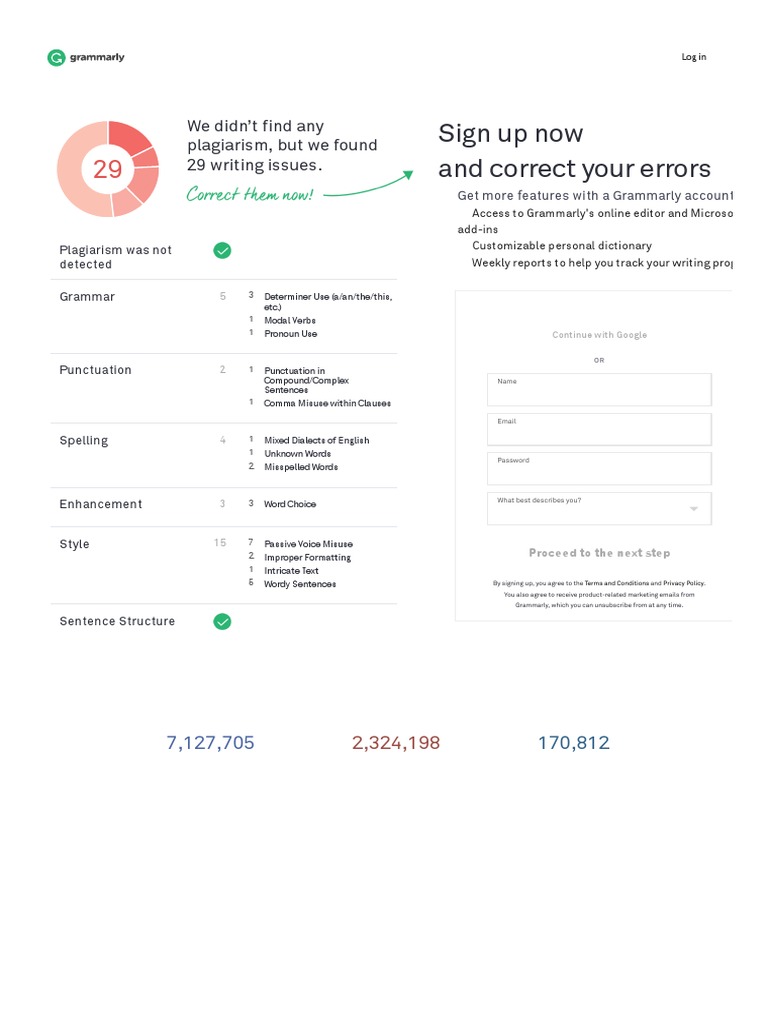 Plagiarism Report - Grammarly | PDF | English Language | Sentence ...