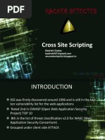 1.2 XSS-Slides | PDF | Web Technology | Computer Security Exploits