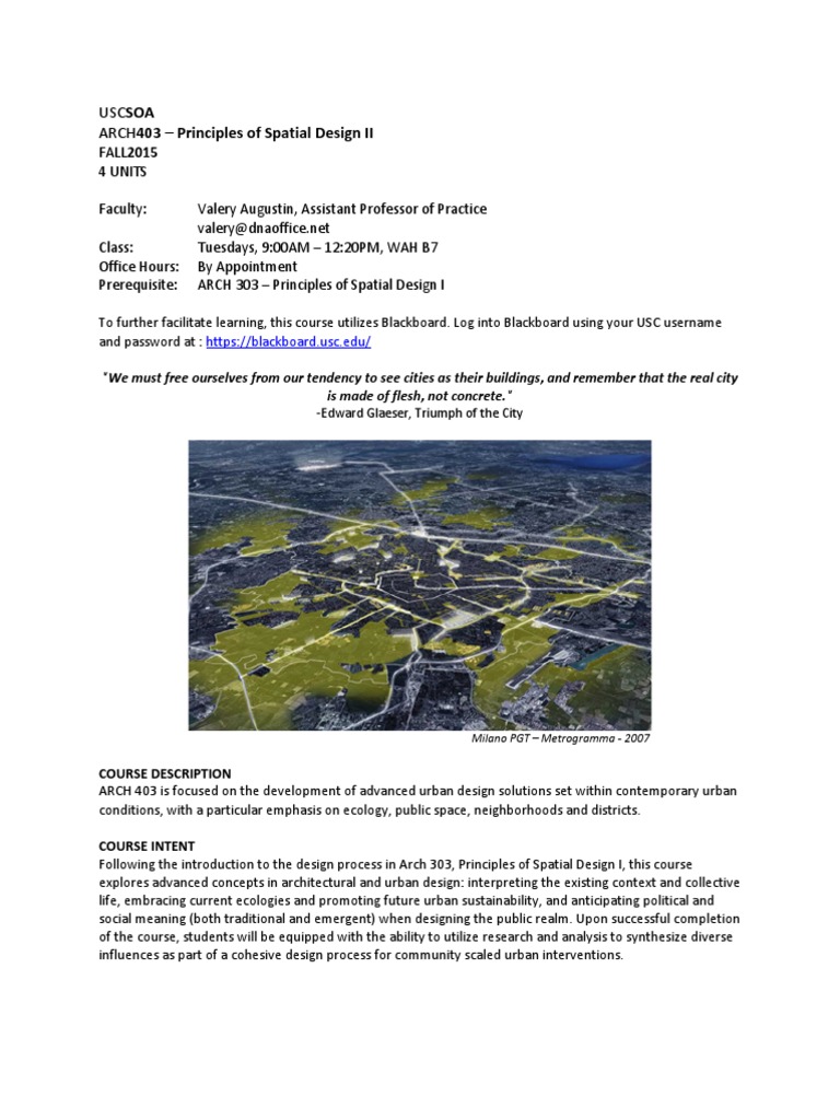 Principle of Spatial Design | PDF | Design | Sustainability