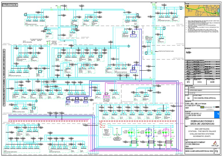 CHW Schematic East Side | PDF | Home | Mechanical Engineering