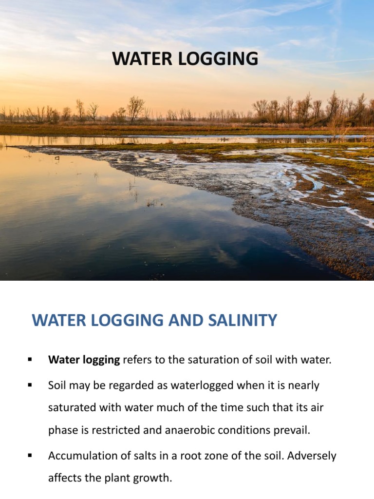 Water Logging (2) FI | PDF | Drainage | Crop Rotation