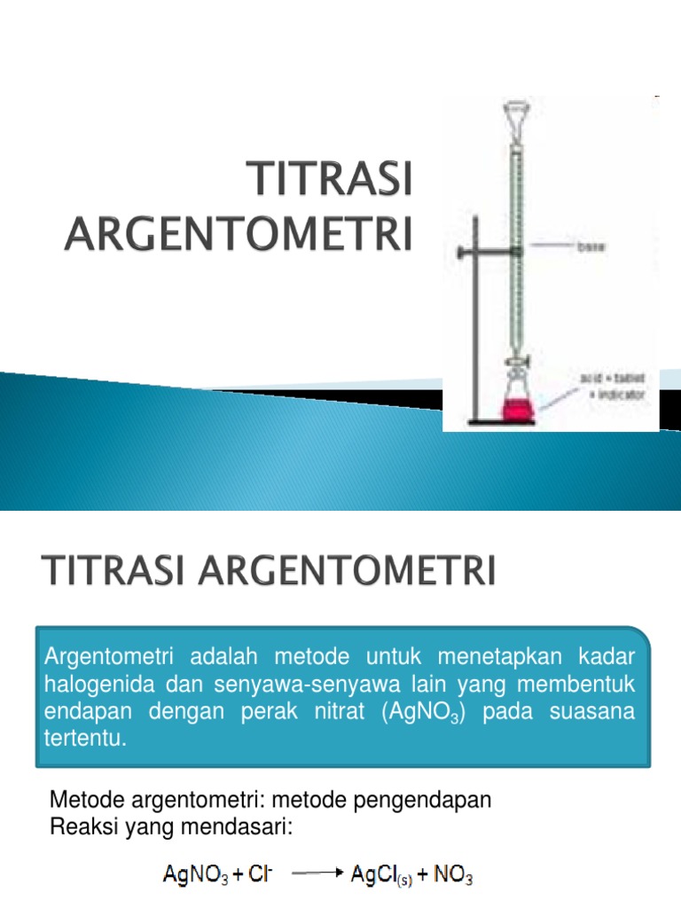 Titrasi Argentometri | PDF